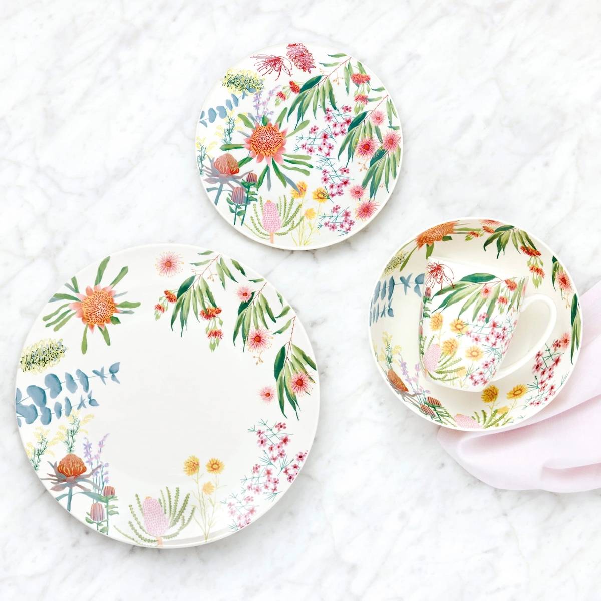 Maxwell & Williams Native Blooms Hrnek, Native Blooms, 450 ml